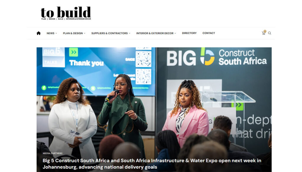 South Africa Infrastructure Expo | 9 -11 June 2026 | Gallagher ...